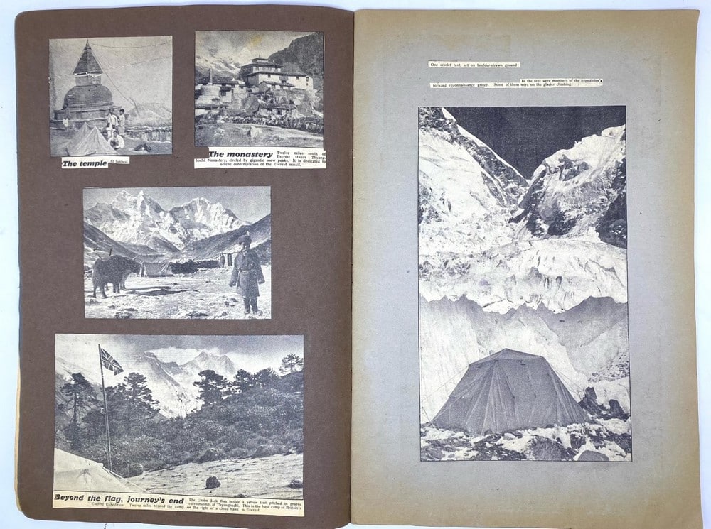 Mount Everest Mementos From First Summit in 1953 Sell for Thousands at ...