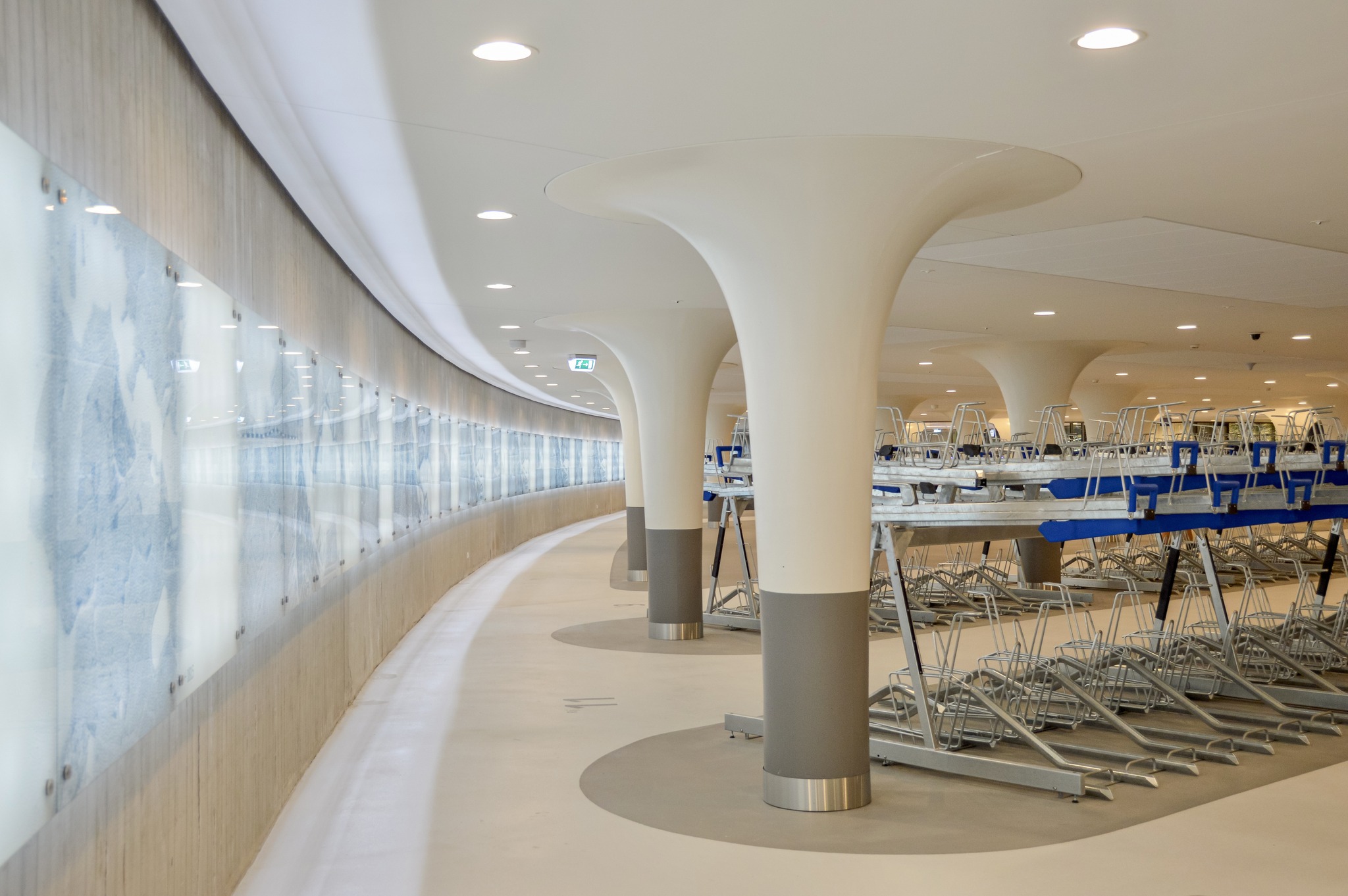 Inside Amsterdam’s Underwater Bike Parking Garages for Cyclists - Nice News