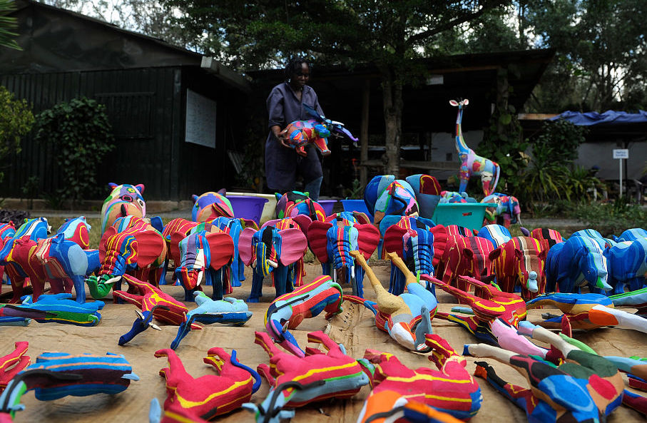 Nonprofit Ocean Sole Turns Flip-Flops Into Art: Photos