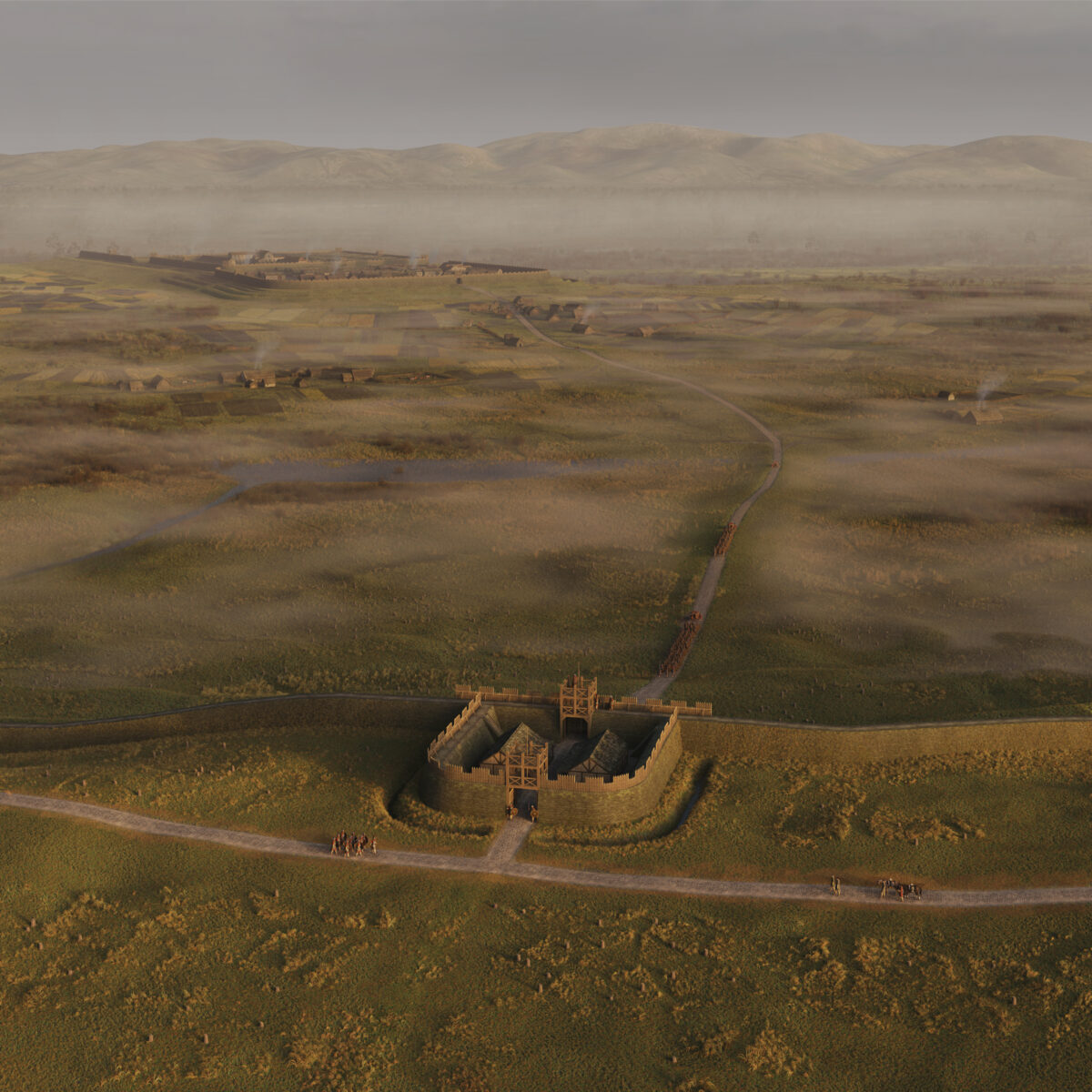 Ancient Roman Fortlet Discovered in Scotland: Photos