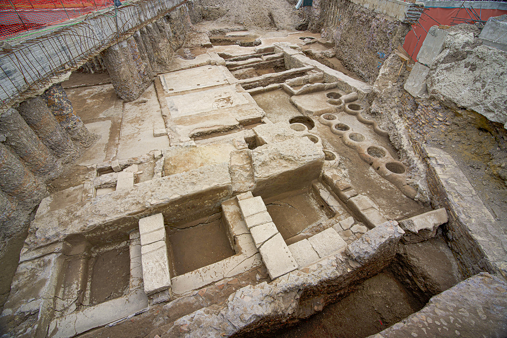 Ancient Roman Laundry Facility Uncovered Near Vatican City