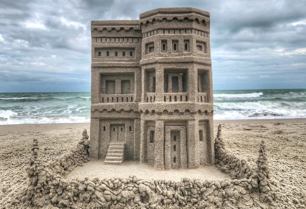 See Pro Sandcastle Builder Janel Hawkins’ Incredible Creations