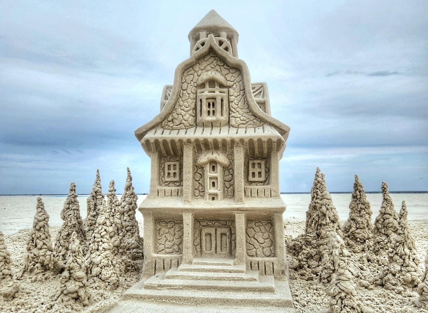 See Pro Sandcastle Builder Janel Hawkins’ Incredible Creations