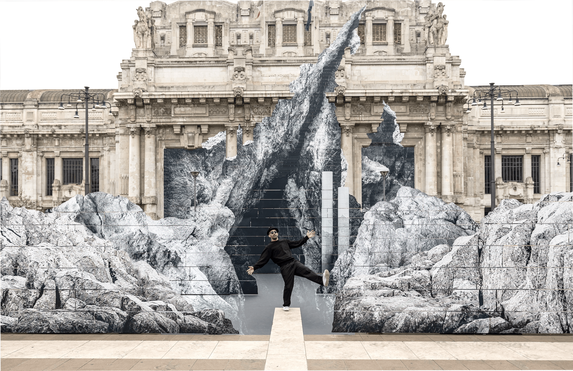 French Street Artist JR Brings People Together Through His Work