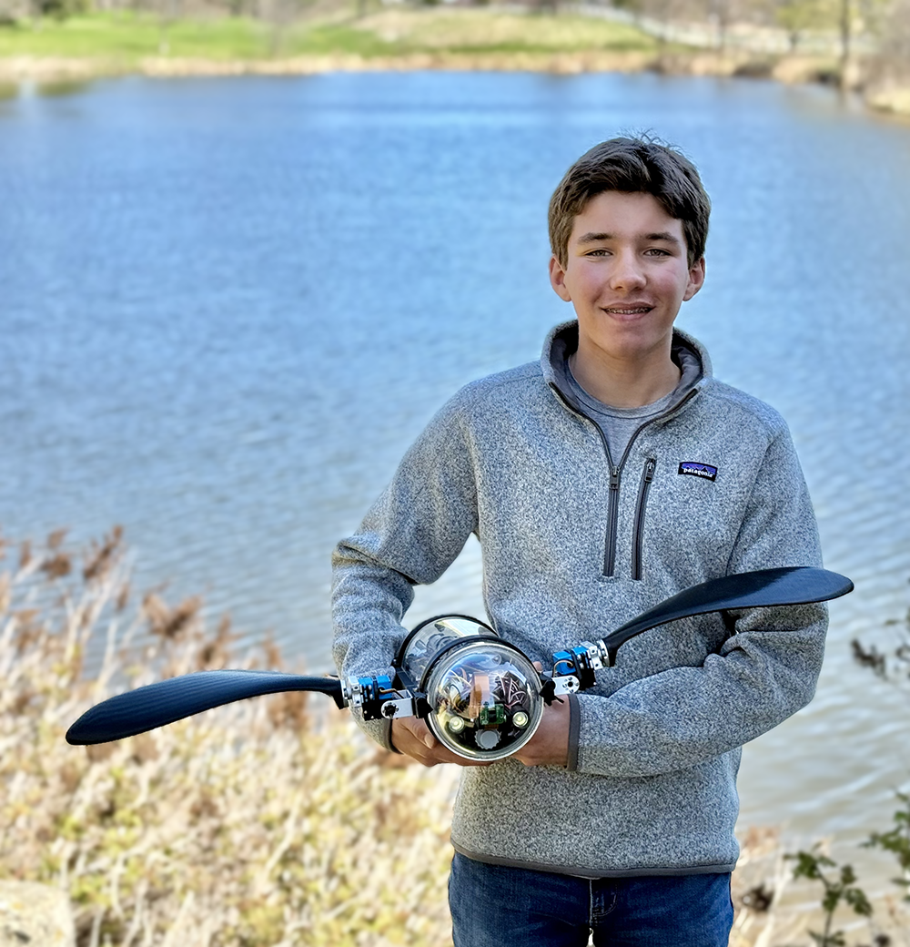 Teen’s Robot Turtle Could Help Protect Underwater Ecosystems