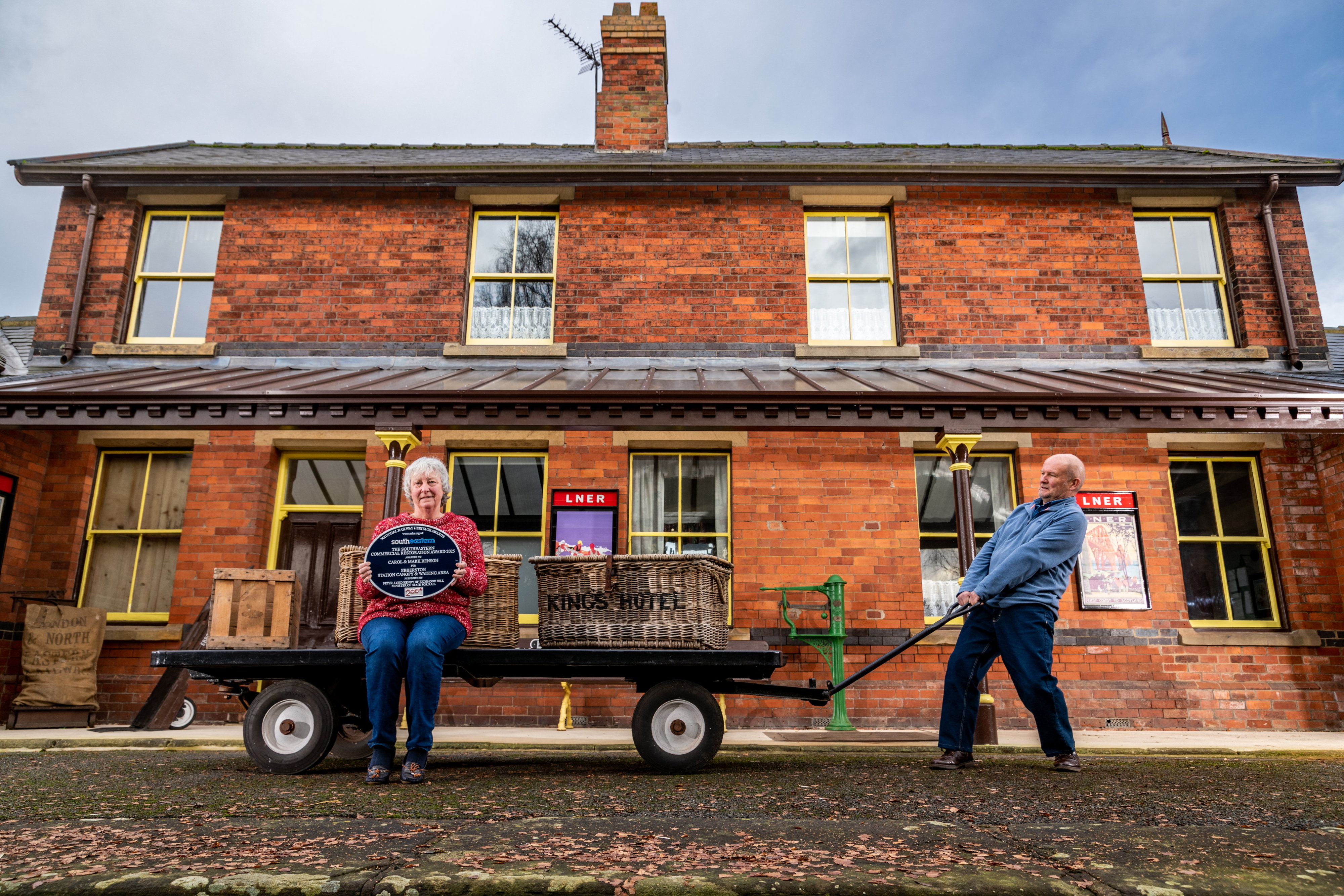 UK Couple Transforms Old Train Station Into Family Home